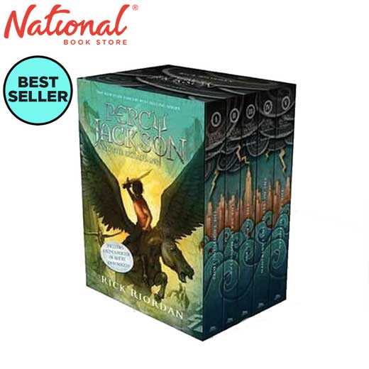 Percy Jackson and the Olympians Boxed Set Trade Paperback | Shopee ...