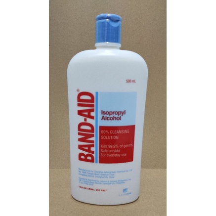 SUPER SALE Band Aid Isopropyl Alcohol 500mL and 150mL | Shopee Philippines