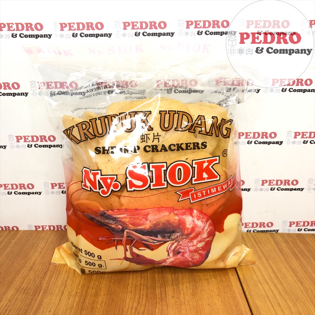 Mrs. Siok - oval shrimp crackers 500 gr | Shopee Philippines