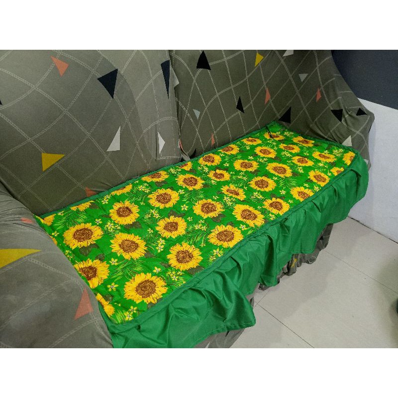 1pc Long sofa mat with lace (isang mahaba lang) | Shopee Philippines