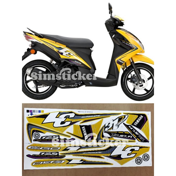 EGO LC 125 (2) YAMAHA BODY STICKER | Shopee Philippines