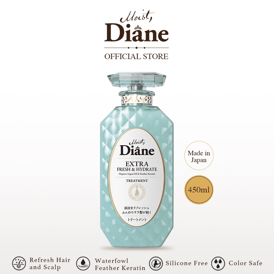 Moist Diane Extra Fresh and Hydrate Daily Treatment (450 ML) | Shopee ...