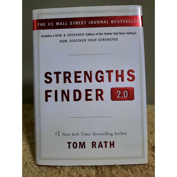 The Strengths Finder by Tom Rath; hardcover, pre-loved | Shopee Philippines