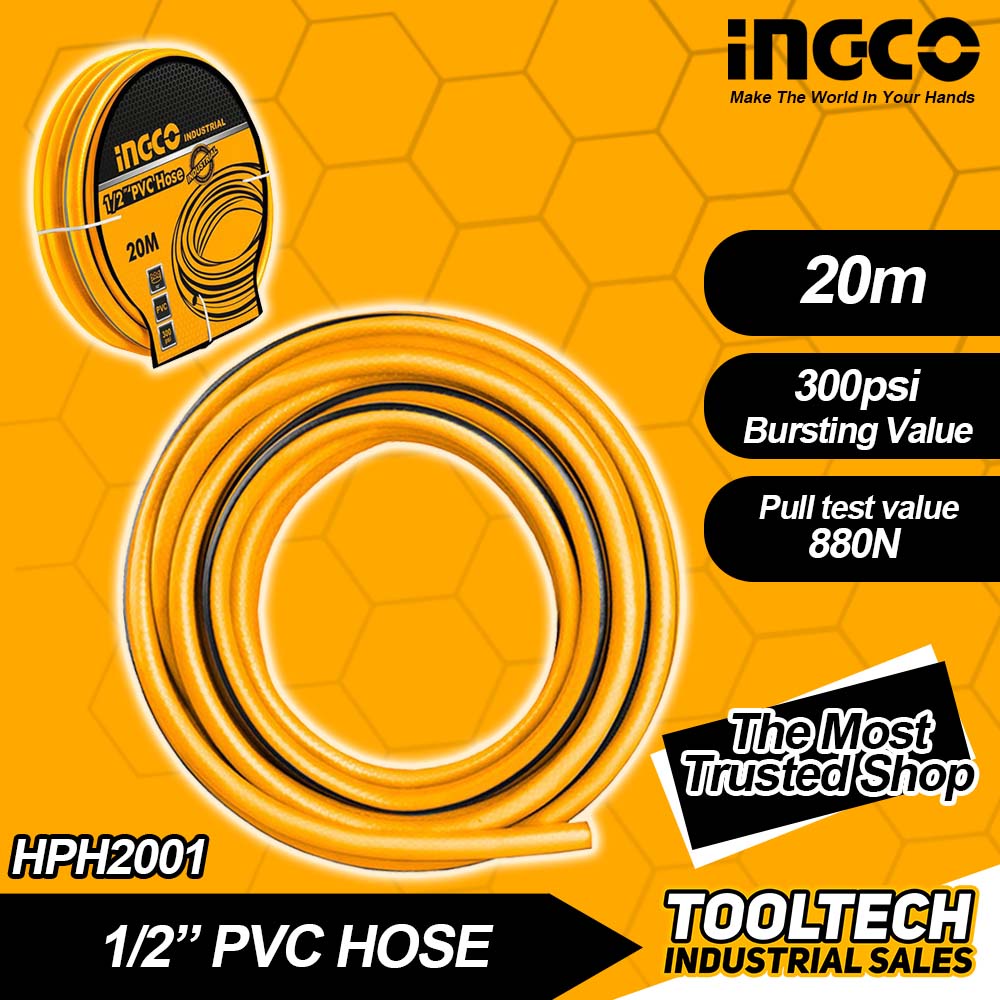 INGCO PVC HOSE 20M HPH2001 *TOOLTECH* | Shopee Philippines