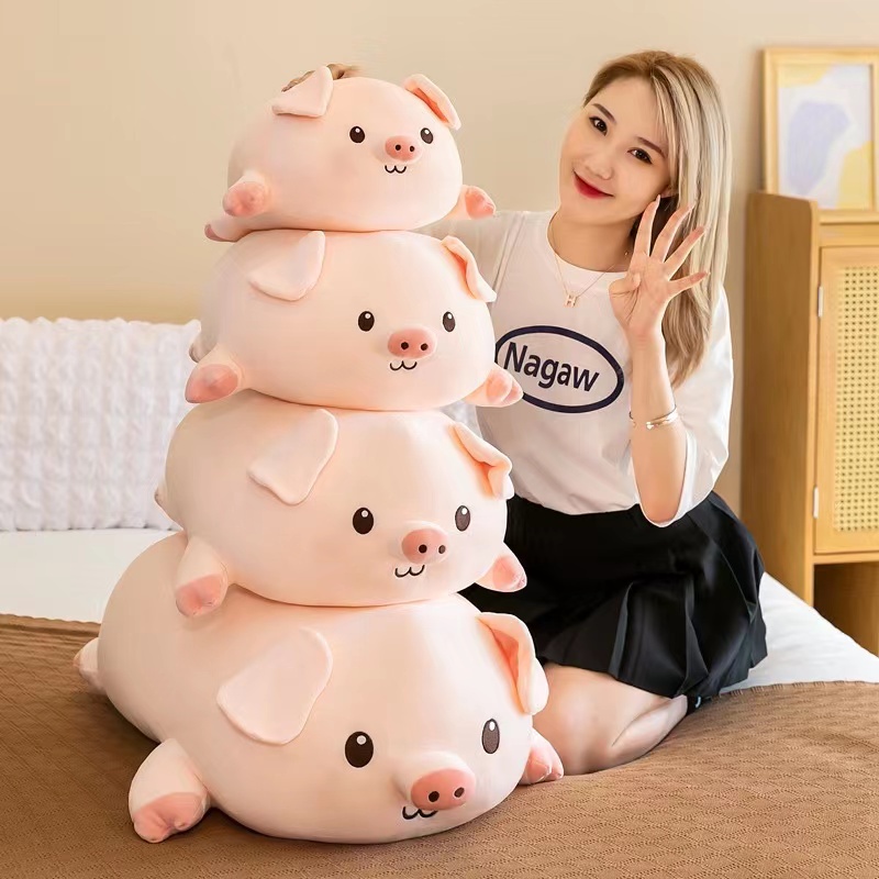 Cute pig stuff toy toys pillow | Shopee Philippines