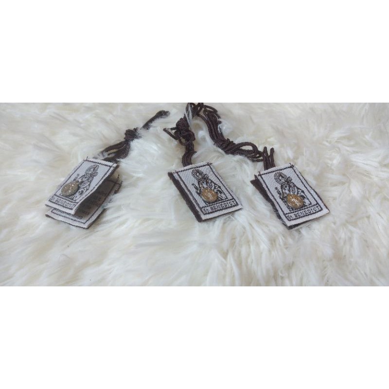 St. Benedictine Scapular with Medal | Shopee Philippines