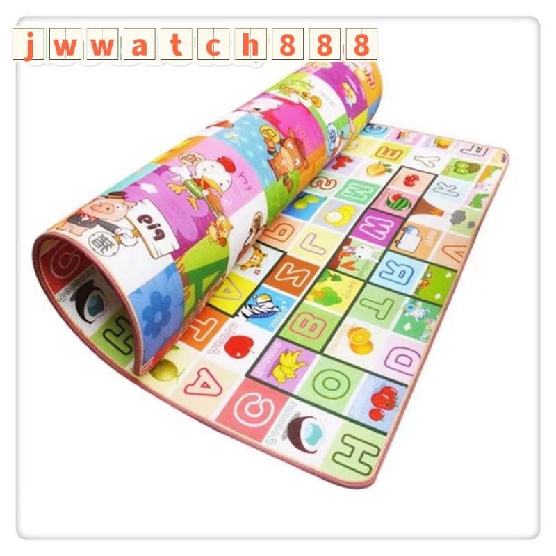 Big size Double sided pattern Kids playmat Baby crawling mat safety for ...