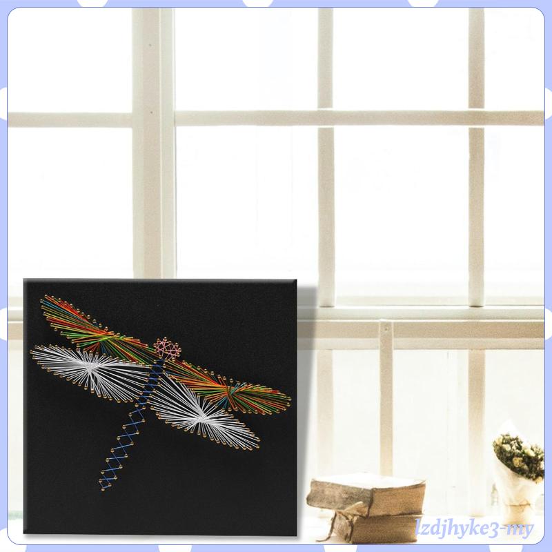 home lifePins String Art Kit with Tool Dragonfly Pattern DIY Winding ...