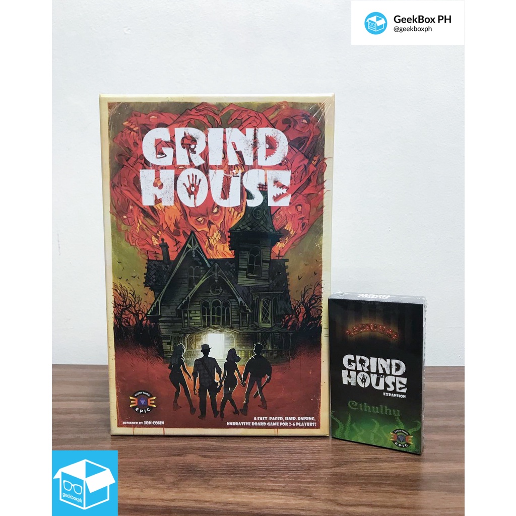 Grind House Bundle: Core Game with Carnival and Cthulhu Expansion ...