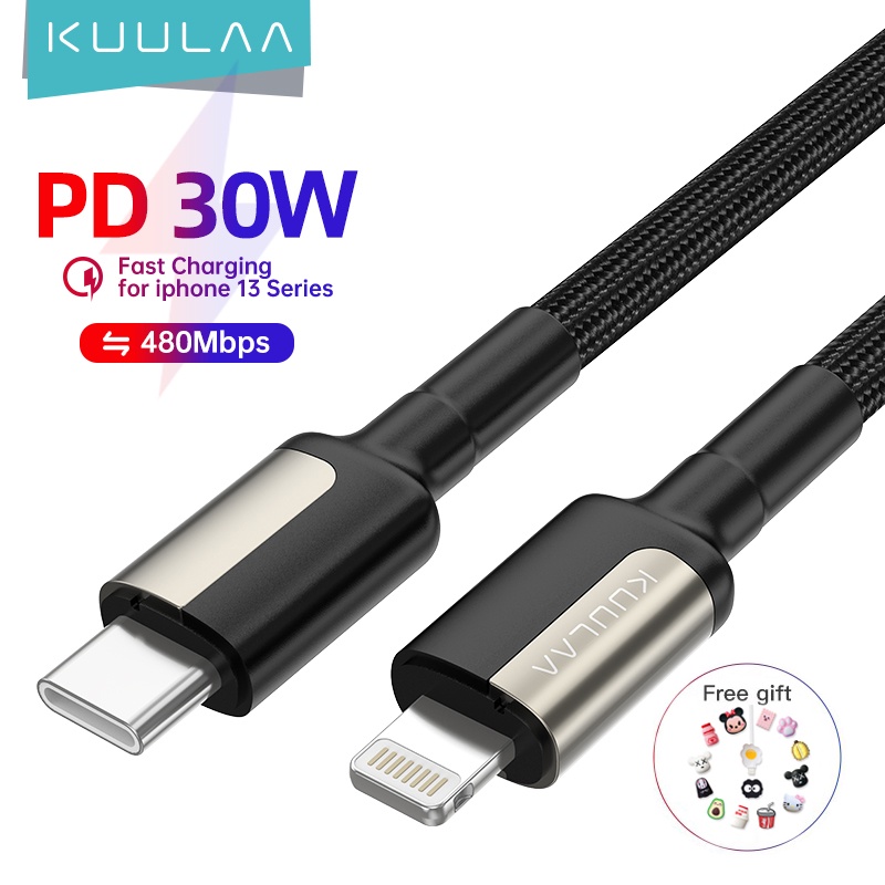 KUULAA USB C to Lightning Cable for iPhone 13 Mini 12 Pro Max 11 8 7 PD ...