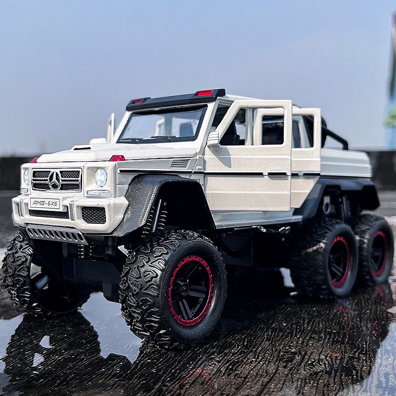 1:22 Scale Mercedes Benz G63 6X6 Alloy Car Model Diecast Car Sound ...