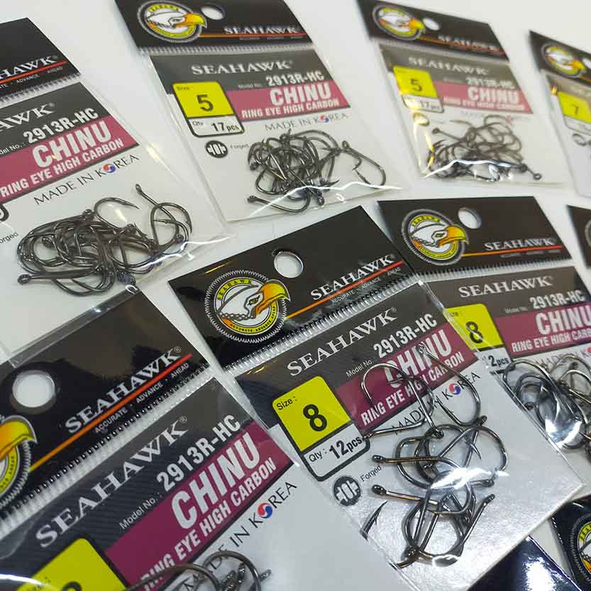 Seahawk Chinu Ring Eye High Carbon Hook | Shopee Philippines
