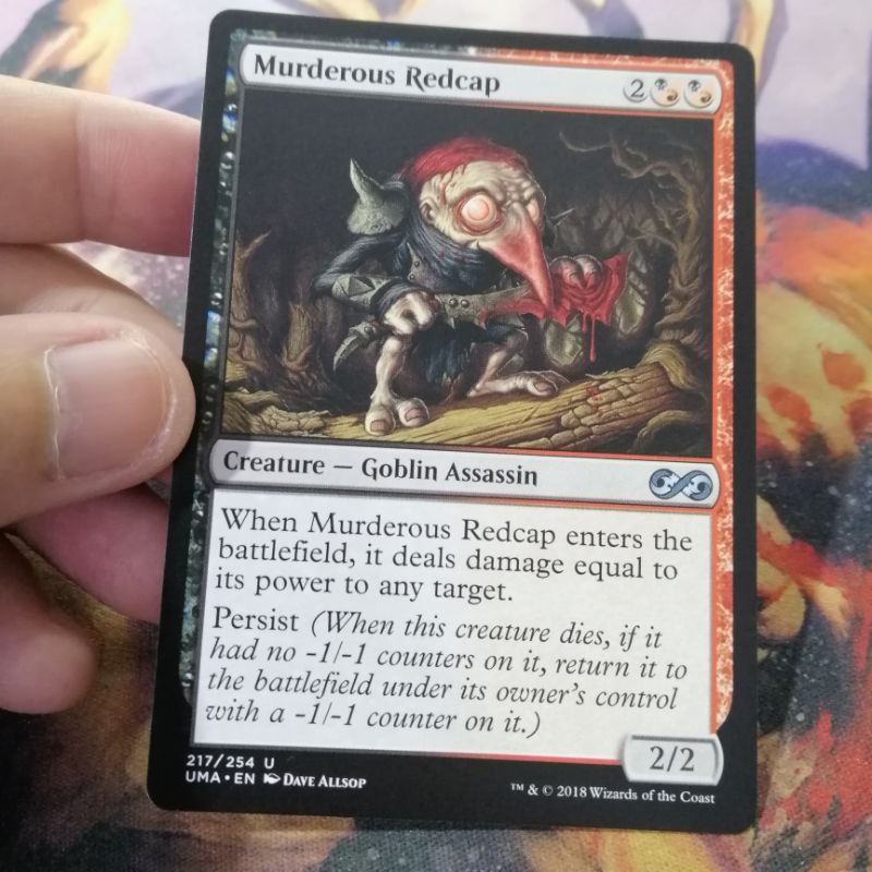 1 UMA Murderous redcap UMA MTG card magic commander EDH | Shopee ...