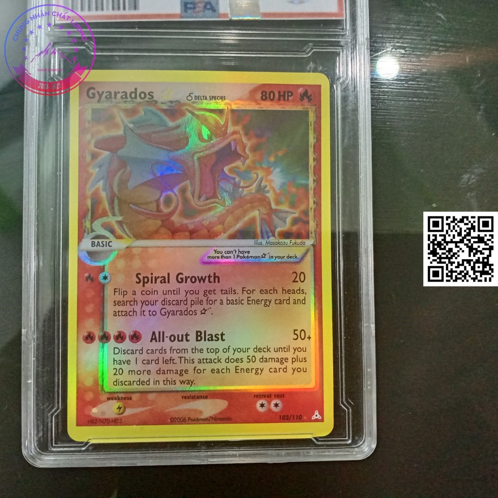 Leaf Gyarados 102 110 game Nitendo In 2005 Pokémon Mutated Red Dragon ...