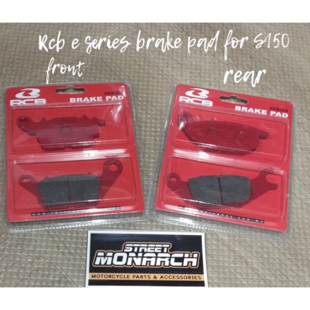 RCB BRAKE DISC PAD FOR SNIPER 150 FOR STOCK CALIPER ONLY | Shopee ...