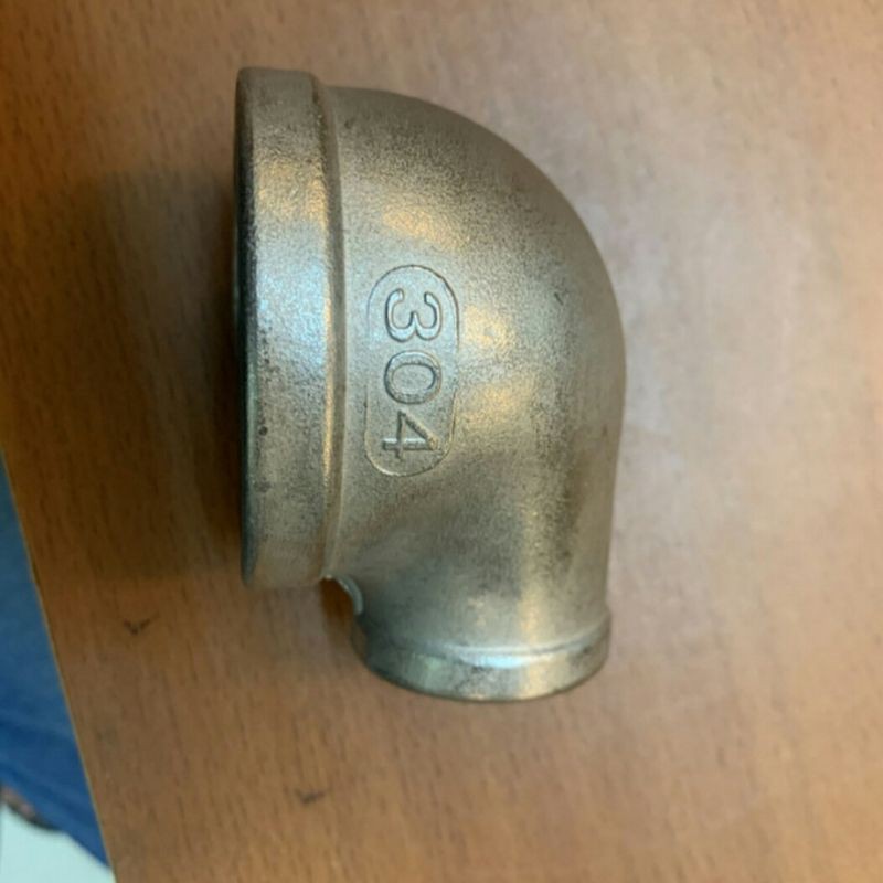 V 304 stainless steel elbow / Reducer elbow 1 x 1/2" inch | Shopee ...