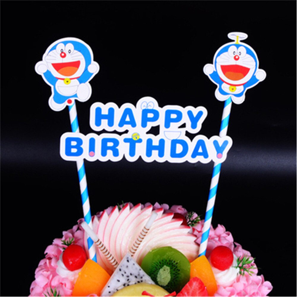 doraemon cake topper kids children boys toys for birthday party gifts ...