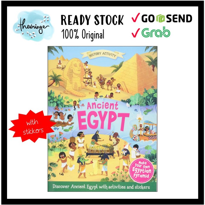 Ancient Egypt History Activity Sticker Book - Import Activity Reading ...