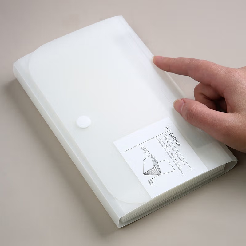 Deli A6 File Folder Portable Bill Document Organizer Expanding File 12 ...