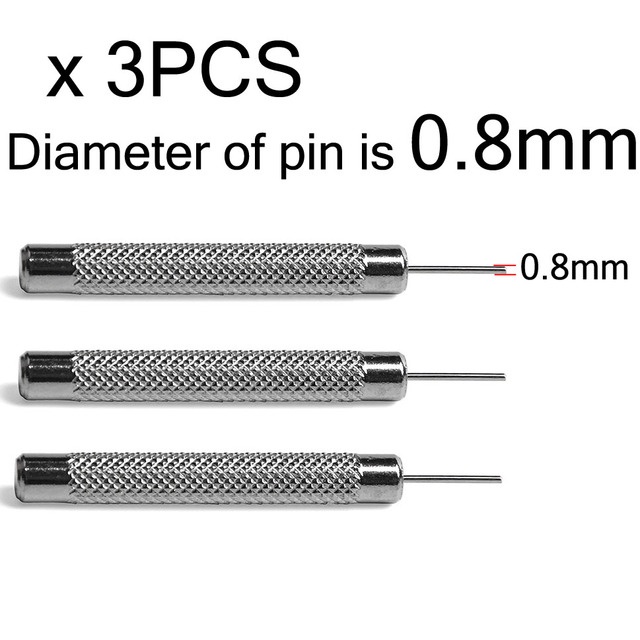 Watch Strap Link Punch Pin Stick Watch Band Bracelet Remover Bar Hammer ...