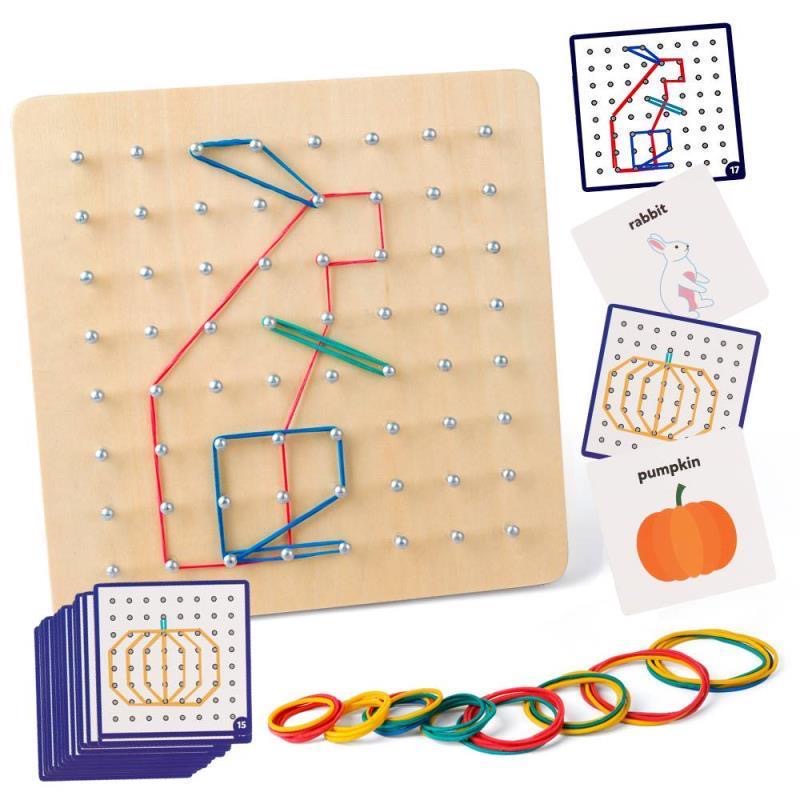 Geoboard Mathematical Manipulative Material Array Block Geo Board ...