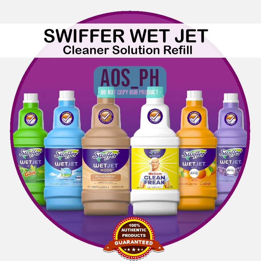 Swiffer WetJet Floor Cleaner Solution Refill (Packaging may VARY ...