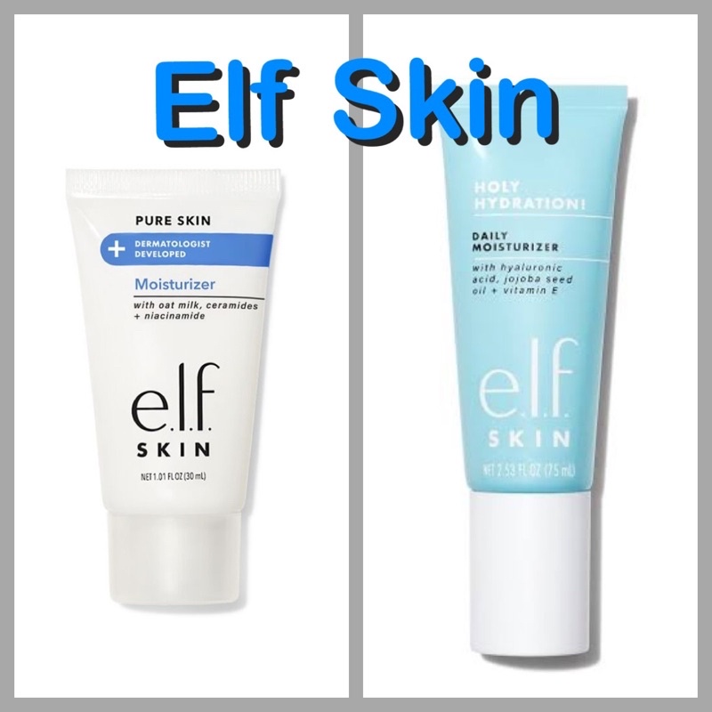 ELF SKIN (Pure Skin Moisturizer and Holy Hydration Daily Moisturizer ...