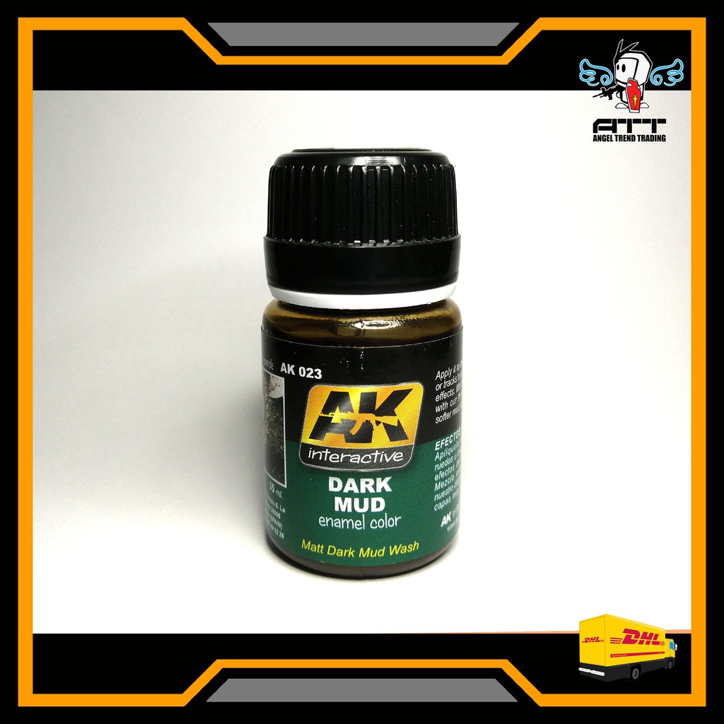 AK023 DARK MUD EFFECTS 35ML AK WEATHERING (Gunpla Gundam Paint Model ...