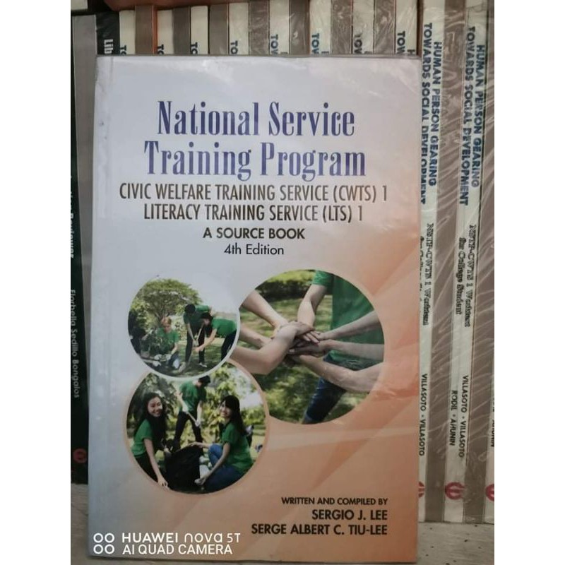 National Service Training Program Civic Welfare Training Program CWTS1 ...