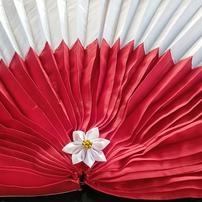 MERAH PUTIH [NEW Variant!!!] Indonesian Red And White Flag Cloth, Half ...