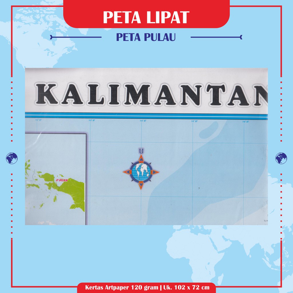 Island Map: Sumetera Island / Kalimantan Island / Sulawesi Island ...