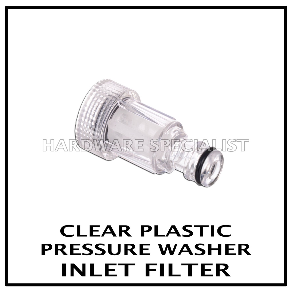 Clear Plastic Pressure Washer Inlet Filter | Shopee Philippines