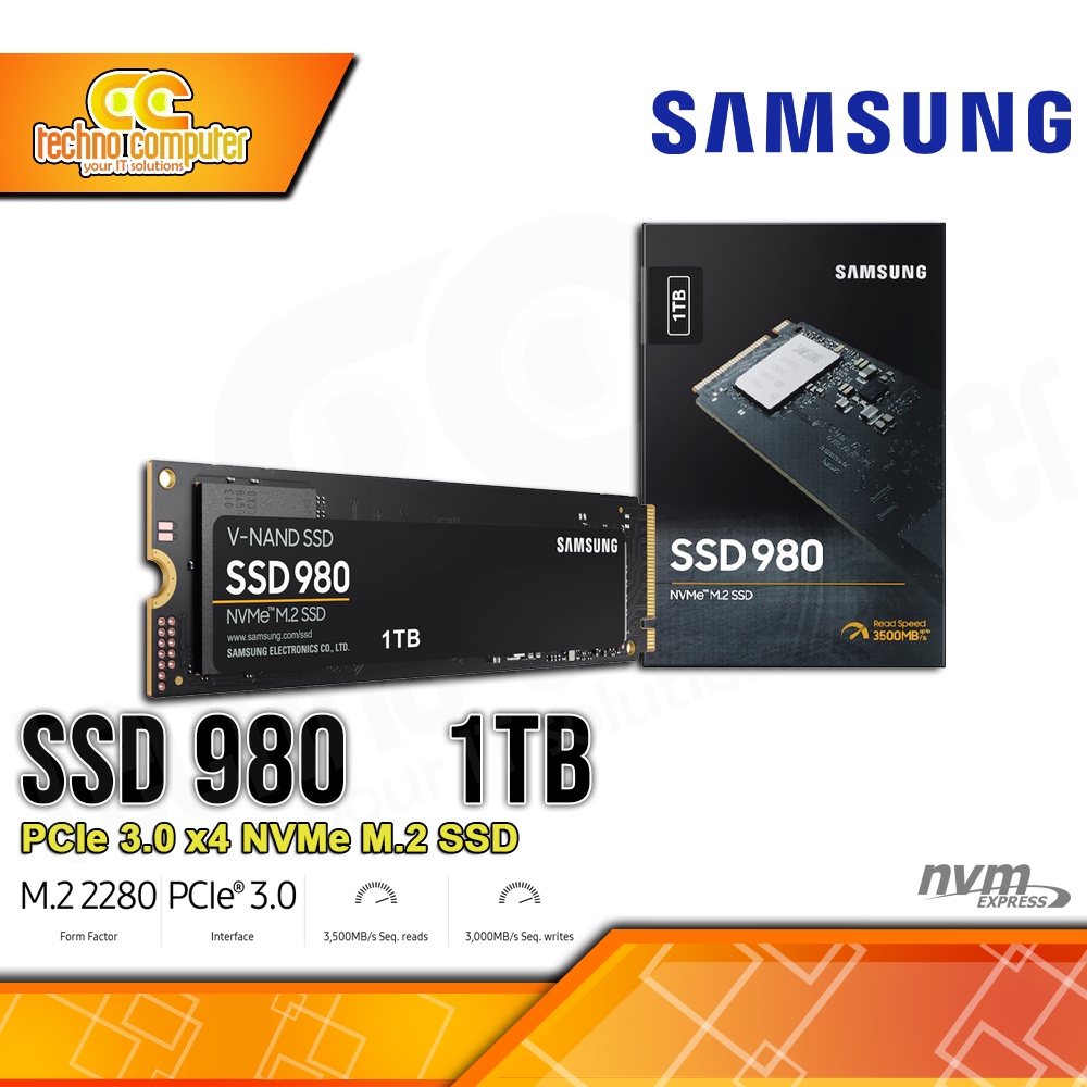 Ssd M.2 NVMe SAMSUNG 980 1TB PCIe Gen3x4 M.2 2280 | Shopee Philippines