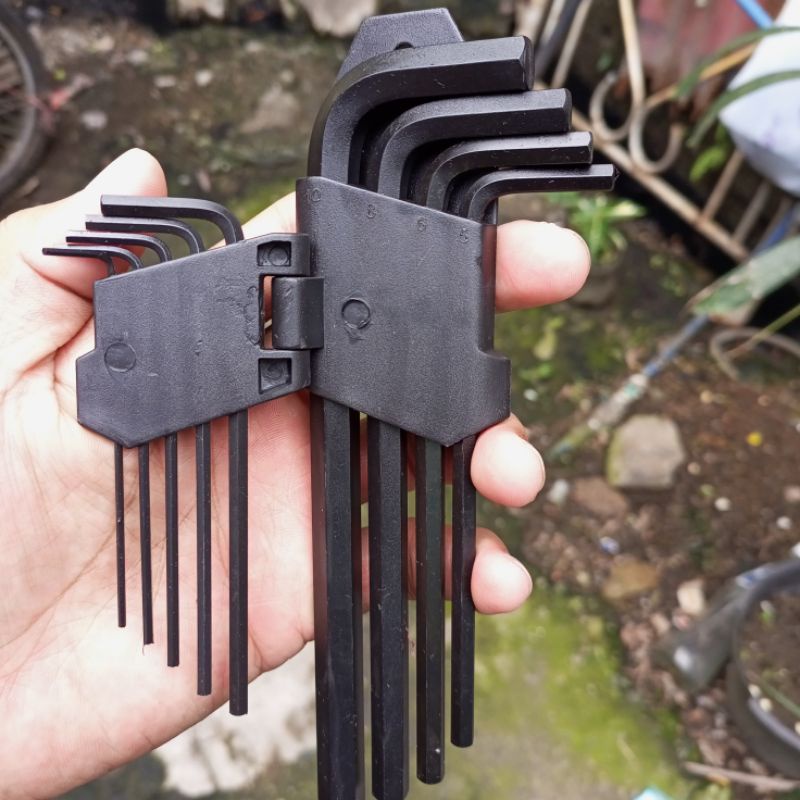 Allen wrench set original flyman hex key 9pcs set | Shopee Philippines