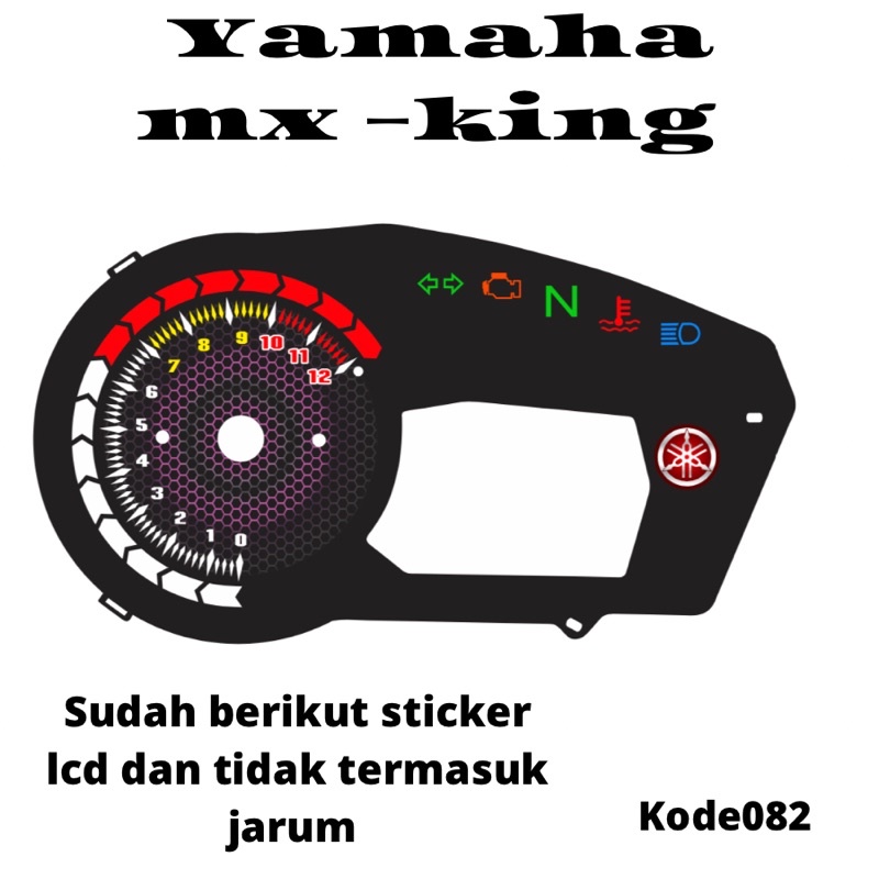 Yamaha MX KING 150. Custom speedometer panel Board | Shopee Philippines