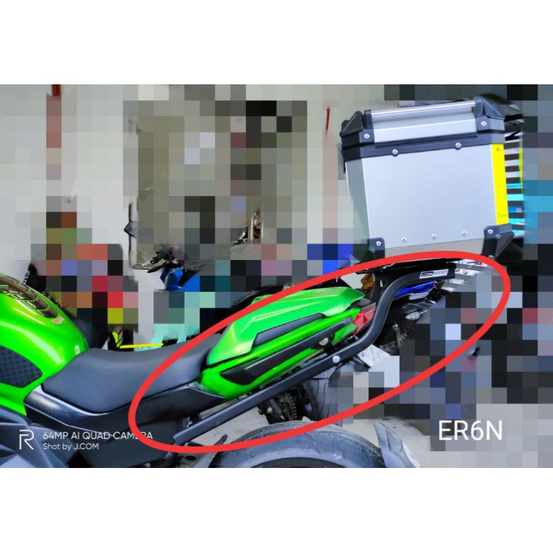 Kawasaki Ninja 650 (2013-2016) / Er6n / Er6f / Ex 650 E | J.COM Heavy Buty topbox Bracket ...
