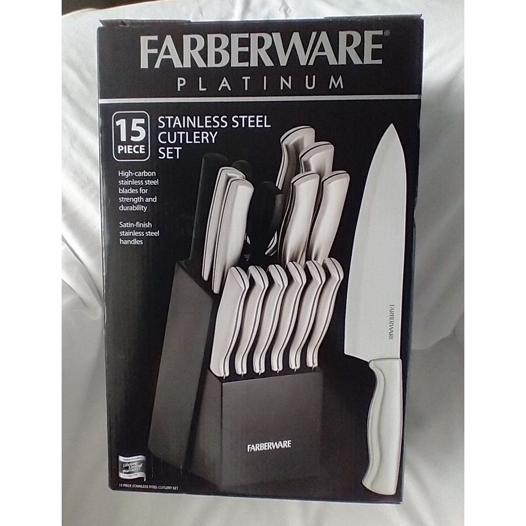 Farberware Cutlery Knife Set 15-Piece NewUSA | Shopee Philippines