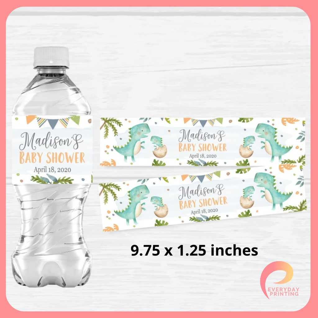 Personalized water bottle stickers / Waterproof Custom Labels for ...