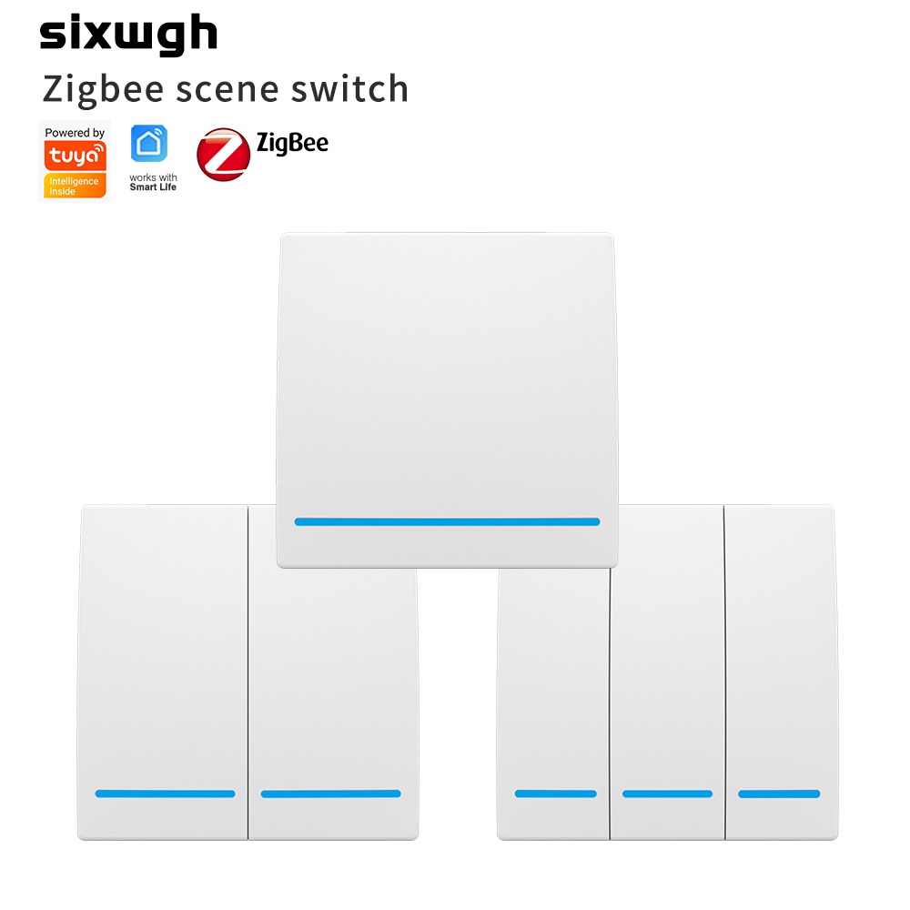 Tuya Zigbee3.0 smart switch scene switch wireless switch is used with ... Tuya Zigbee3.0 smart switch scene switch wireless switch is used with ...