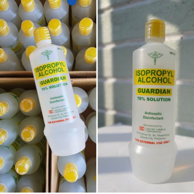 Guardian Alcohol 500ml per box | Shopee Philippines