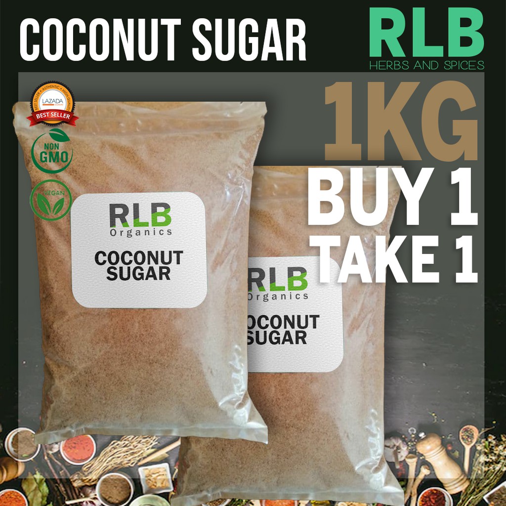 Buy 1 Take 1 - 1 Kilogram Organic Coconut Sugar - Coco Sugar - Natural ...