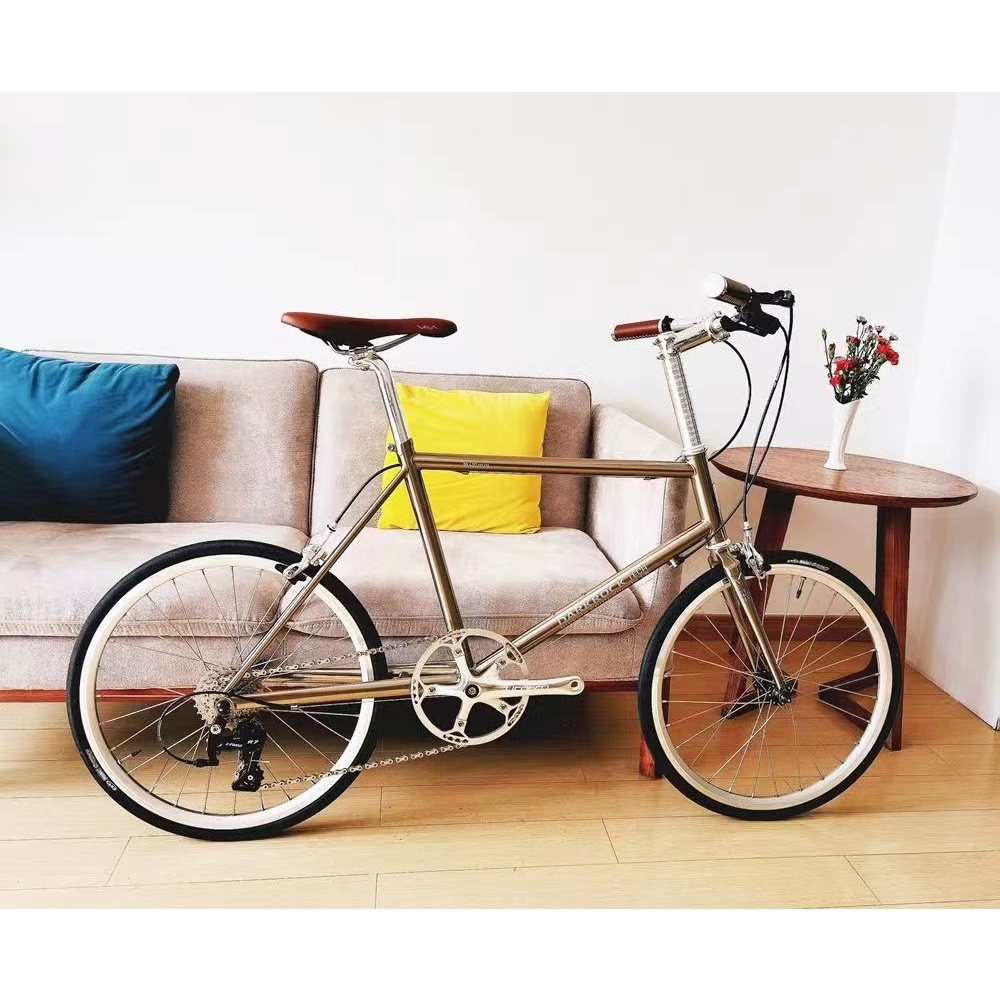 DARKROCK DR451 22inch Reynolds 520 steel Ferry Trail Mini Velo Bike singel Speed LTWOO R7 ...