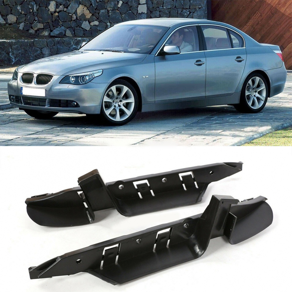 L+R Front Bumper Bracket Guide Support Fit For BMW 5 Series E60 E61 ...