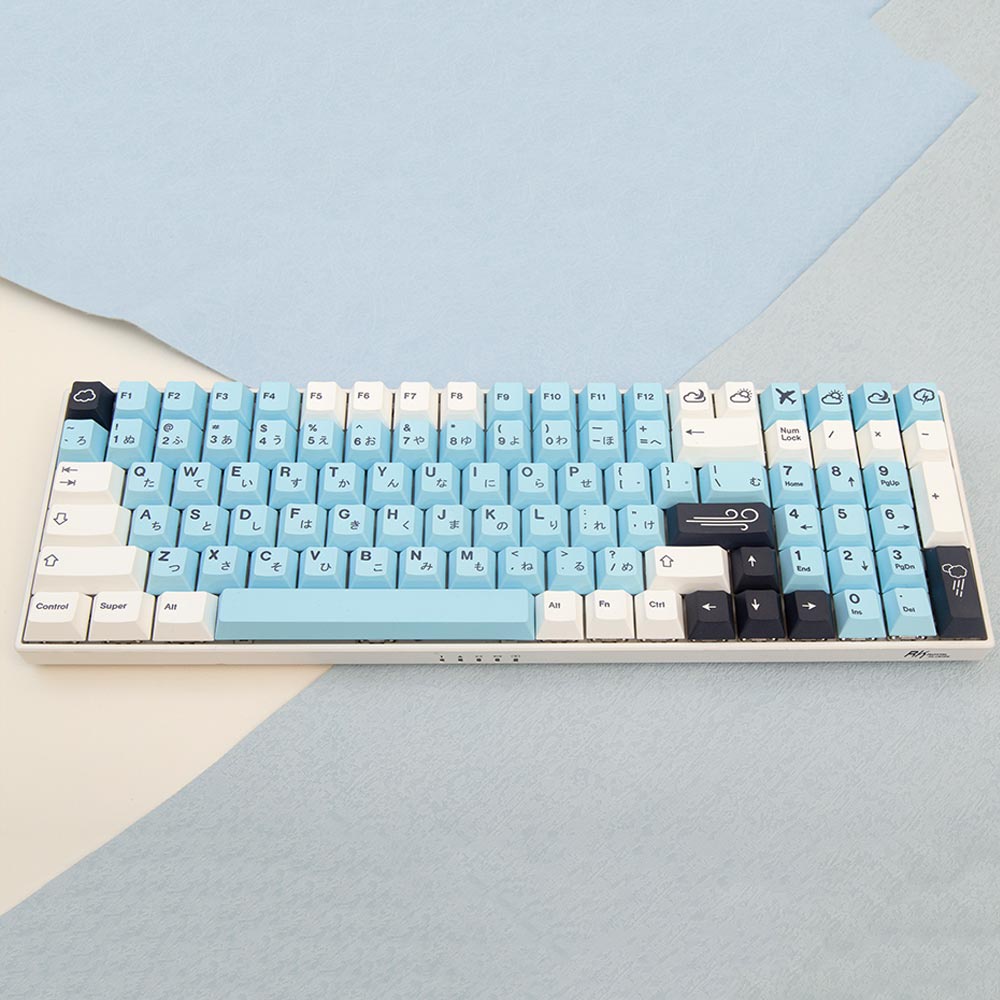 GMK Nimbus Keycaps Japanese141Keys Cherry Profiles PBT Dye-Sublimation ...