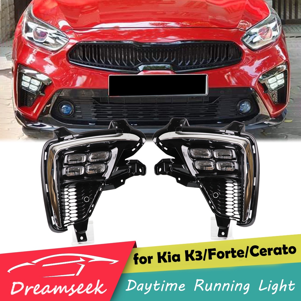4Y LED Daytime Running Light for Kia K3 Forte Cerato 2019 2020 2021 ...