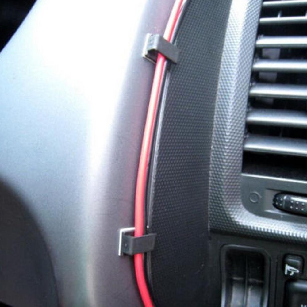 20pcs Adhesive Car Cable Winder Fastener Tie Fixer Organizer Charger ...