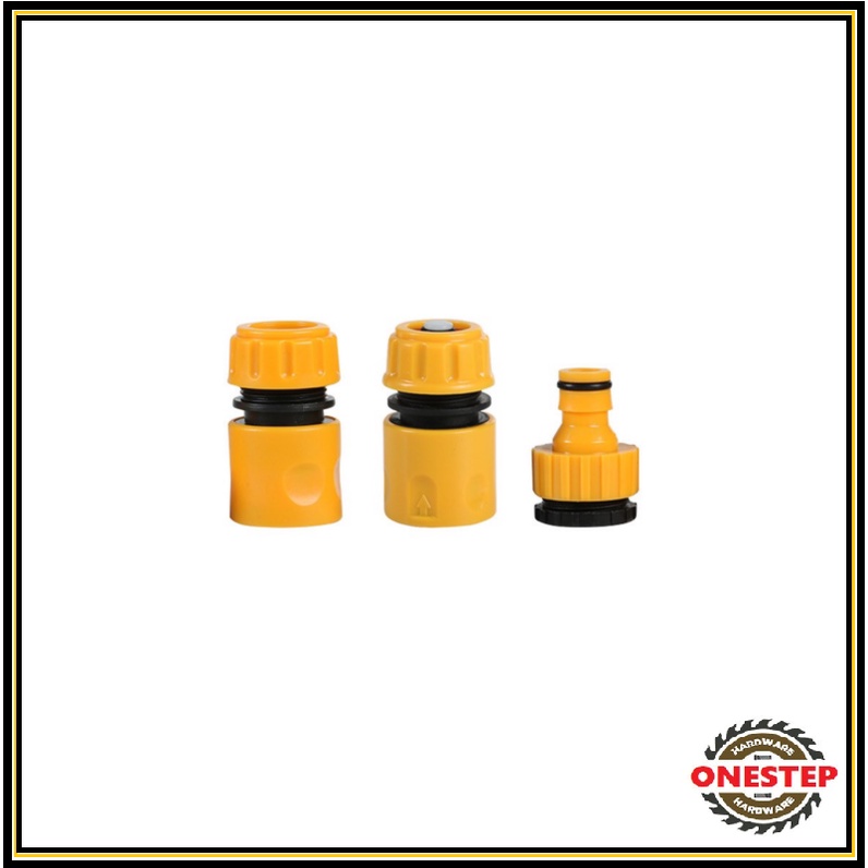 [ ONESTEP HARDWARE ] Garden Water Connector + Tap Adaptor Hose Pipe ...