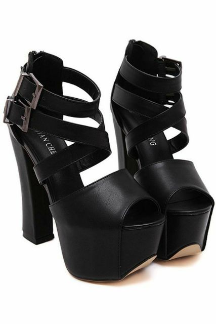 Black Pageant Modeling Heels for Adults and Kids | Shopee Philippines