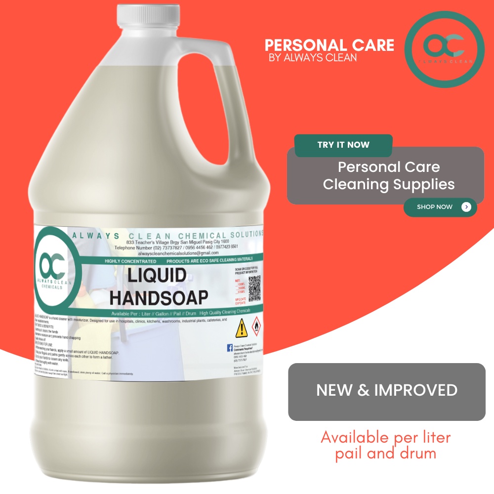 LIQUID HAND SOAP 1 GALLON | Shopee Philippines