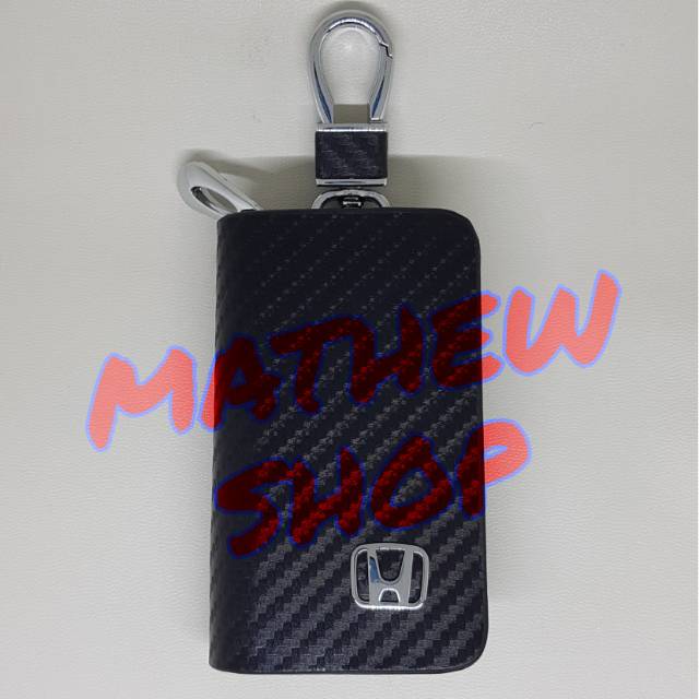 GANTUNGAN Stnk Wallet Carbon Honda Hrv Hr-v Universal Stnk Key Chain ...